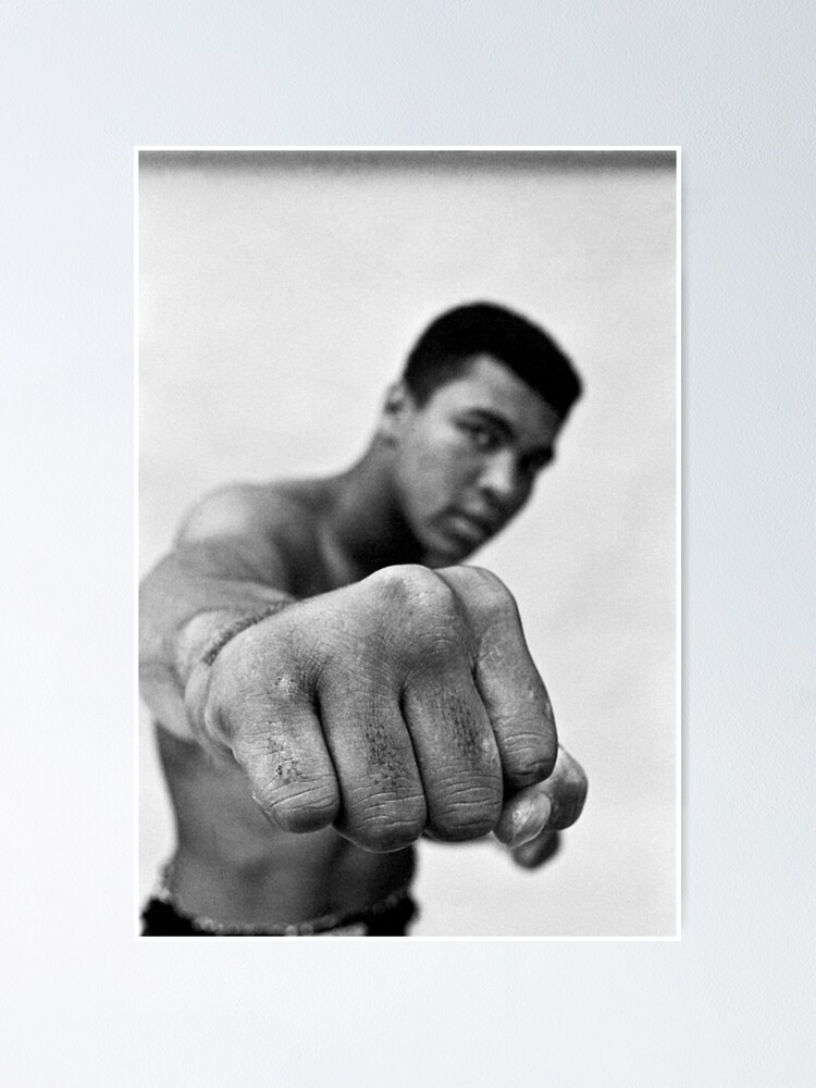 "Vintage Ali" Poster by geraldinelopezs | Redbubble