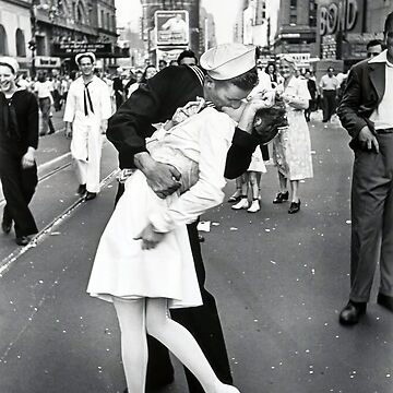 "Sailor Kissing In Times Square Poster" Photographic Print for Sale by ...