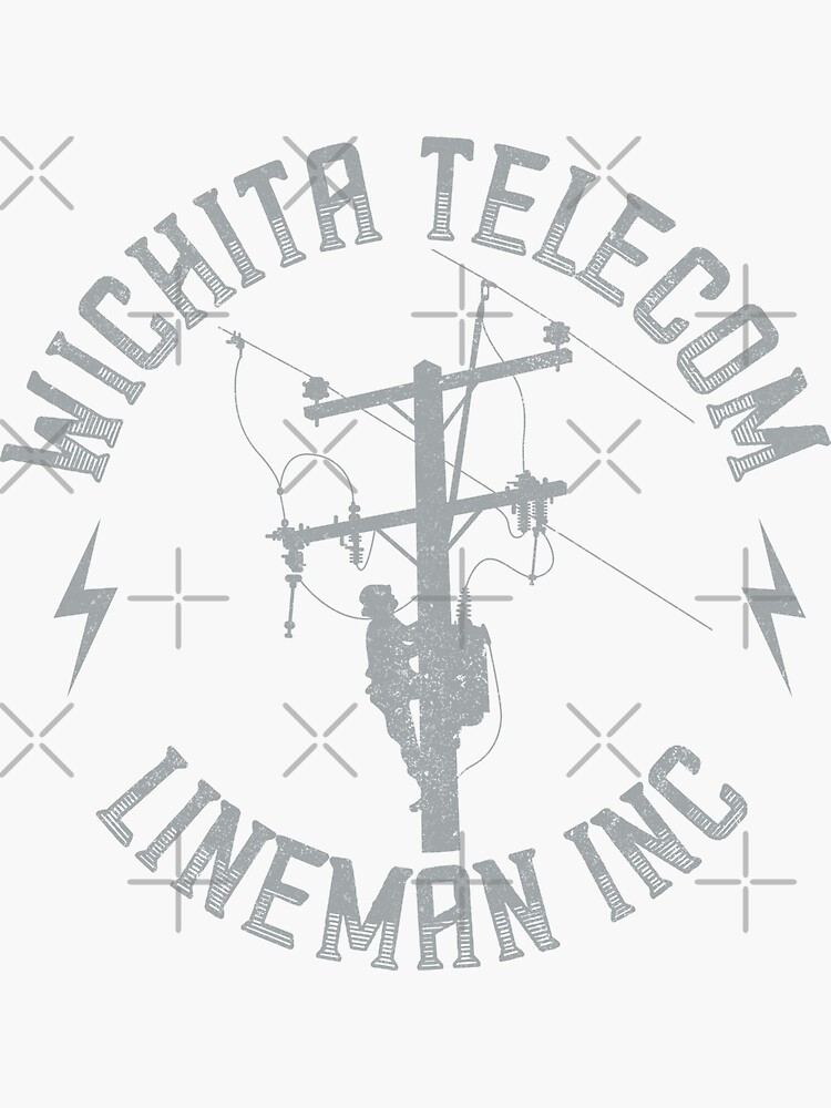 "Wichita Lineman" Sticker for Sale by rampad1 | Redbubble