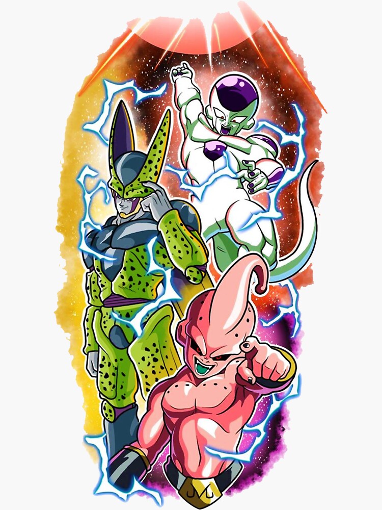 "dragon ball z " Sticker for Sale by irisstonem | Redbubble