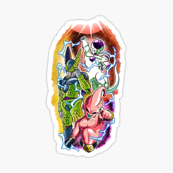 "dragon ball z " Sticker for Sale by irisstonem | Redbubble