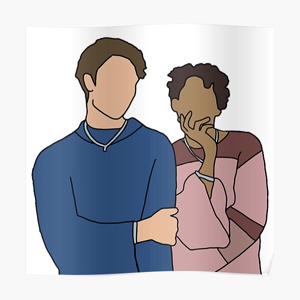 "Omar Rudberg and Edvin Ryding from Young Royals" Poster for Sale by ...