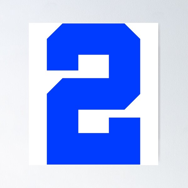 "Number 2 Sports" Poster for Sale by Shariss | Redbubble