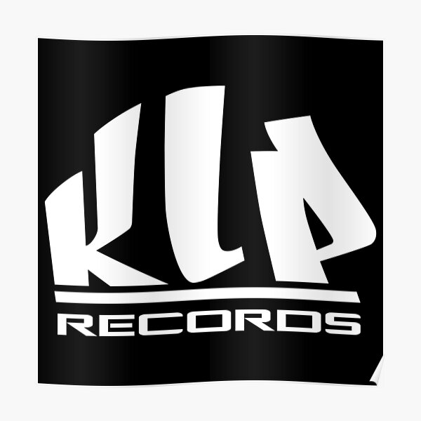 "KLP Records - New Logo White" Poster for Sale by BLICK-DESIGNS | Redbubble