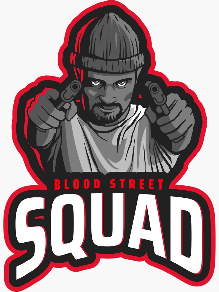 "BSS - GTA Gunman Logo" Sticker by BadJokerStore | Redbubble