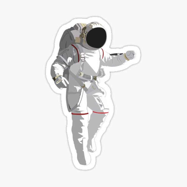"Spaceman illustrator" Sticker for Sale by DDoong-2 | Redbubble