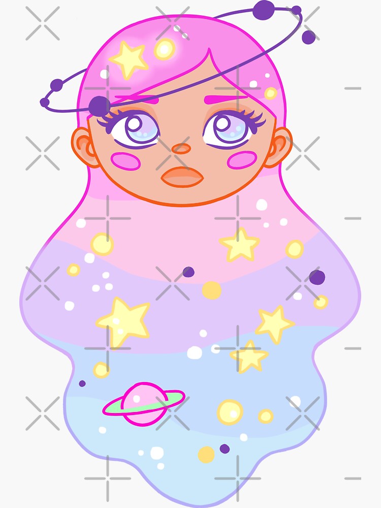 "Star Child" Sticker for Sale by PoppiPan | Redbubble
