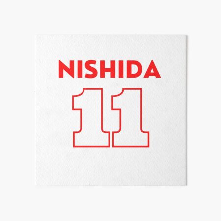 "Nishida, Yuji Number 11 Japan Men's Volleyball Team" Art Board Print ...