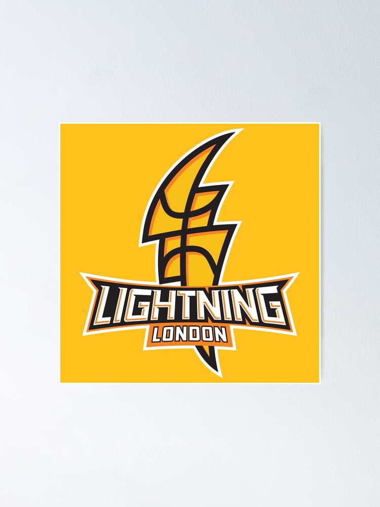 "The Yellow Lightning" Poster by sapanara | Redbubble