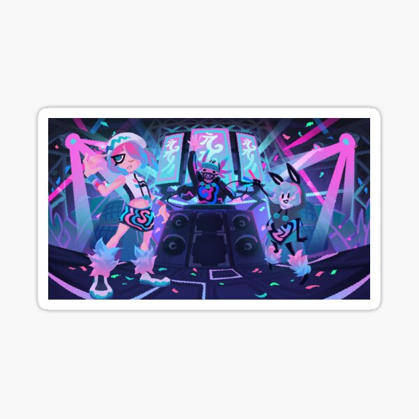 "Tidal Rave Syzygy" Sticker for Sale by Octoprism | Redbubble