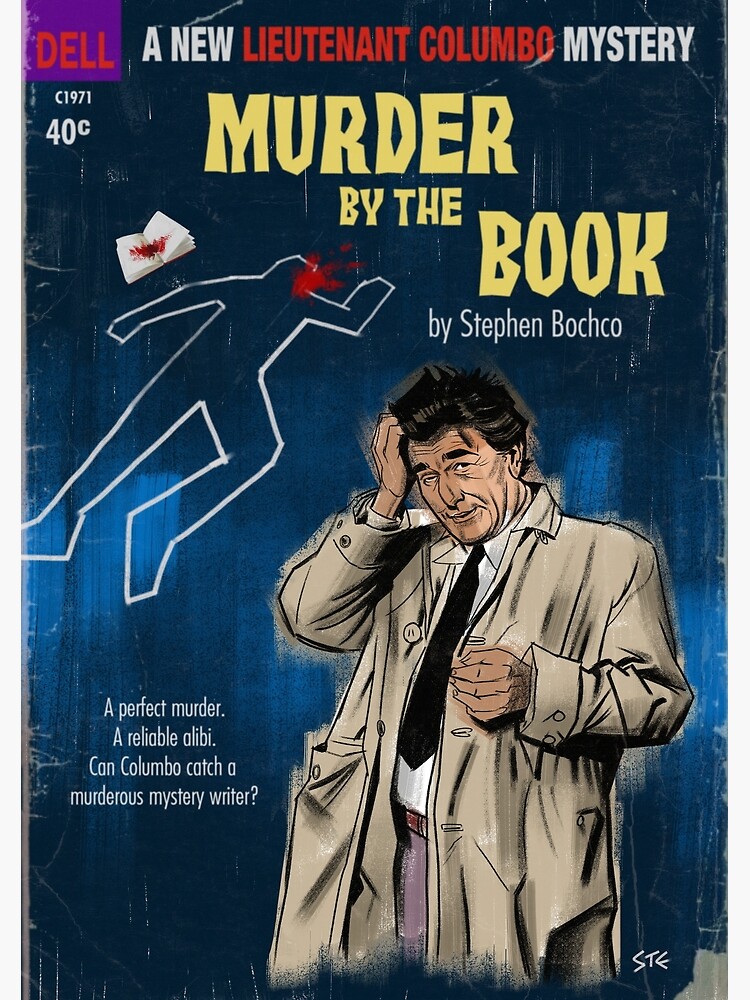 "Columbo Book" Poster for Sale by ste1bro | Redbubble