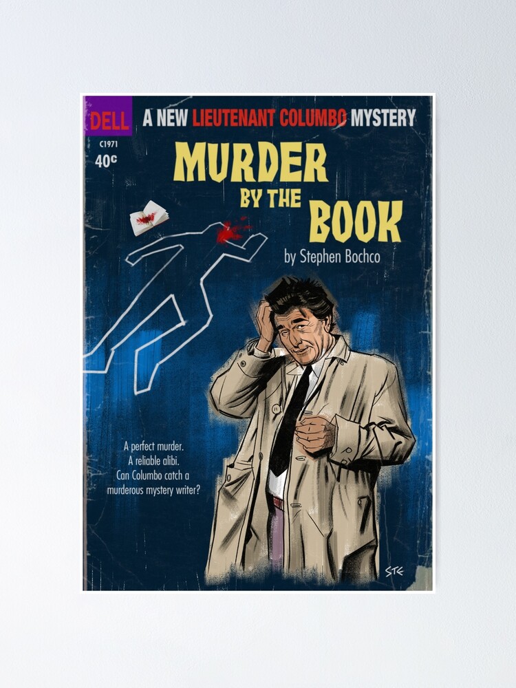 "Columbo Book" Poster for Sale by ste1bro | Redbubble