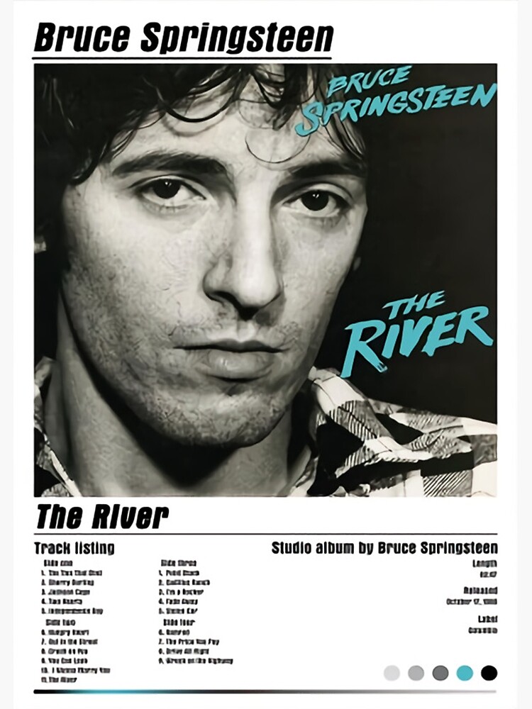 The River Springsteens Poster Premium Matte Vertical Poster sold by Ila ...