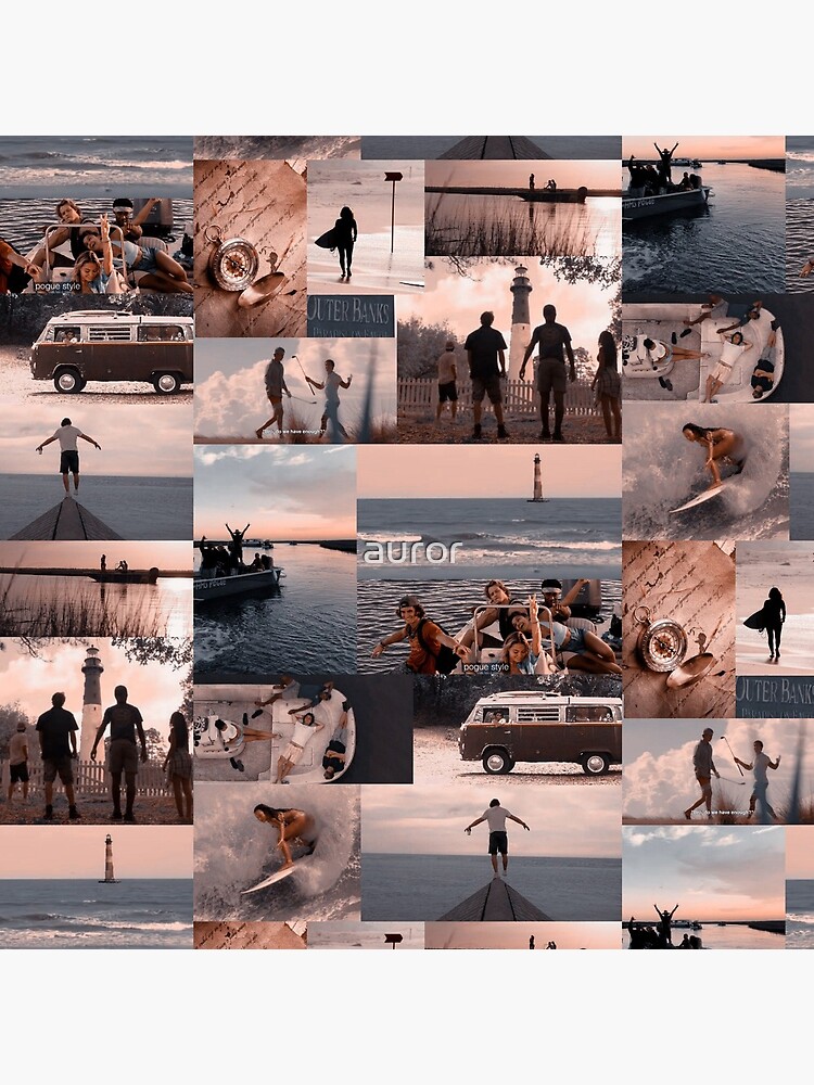 "Pogue Style Outer Banks Season 2 Aesthetic" Throw Pillow for Sale by ...