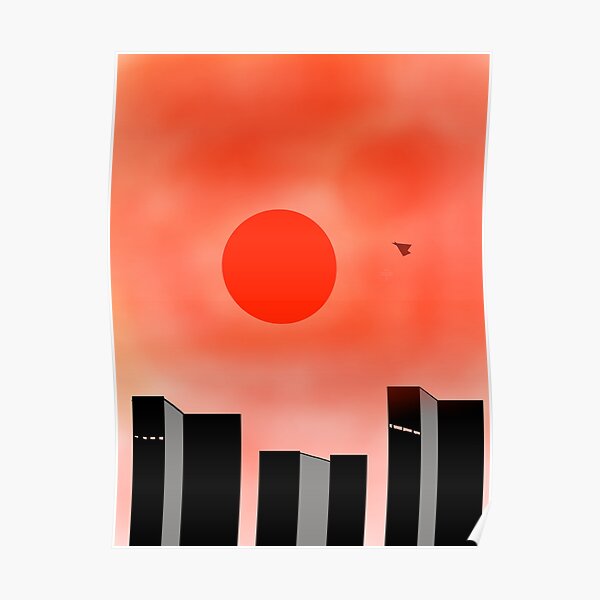 "Sundown" Poster by Paramita30 | Redbubble