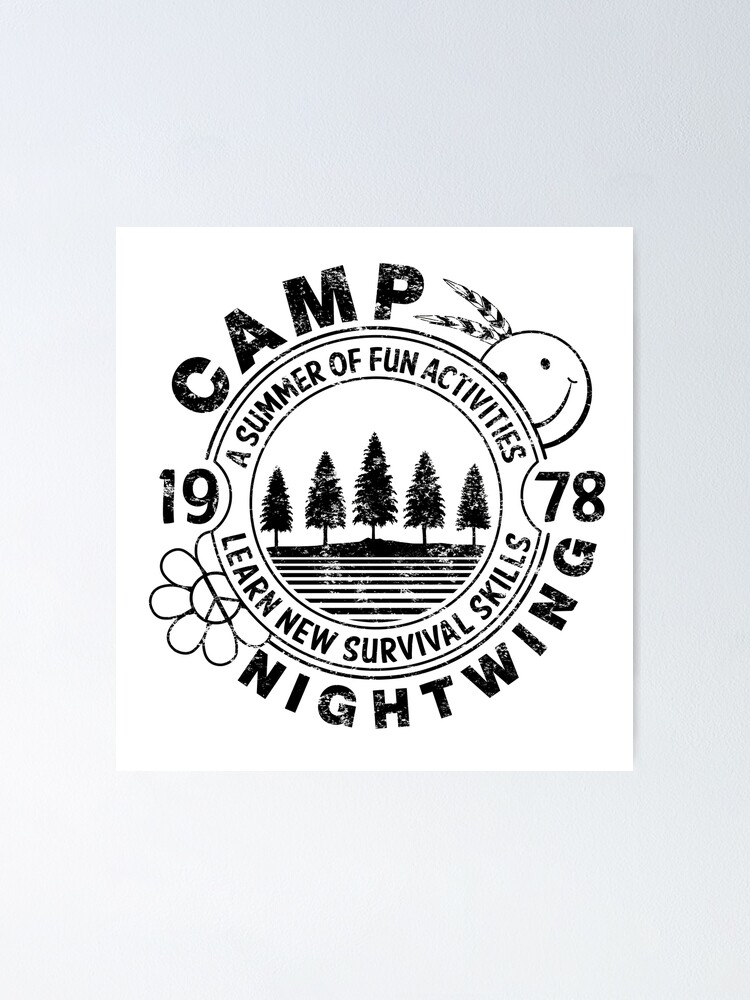 "Camp Nightwing White (1978)" Poster for Sale by Ottakars | Redbubble