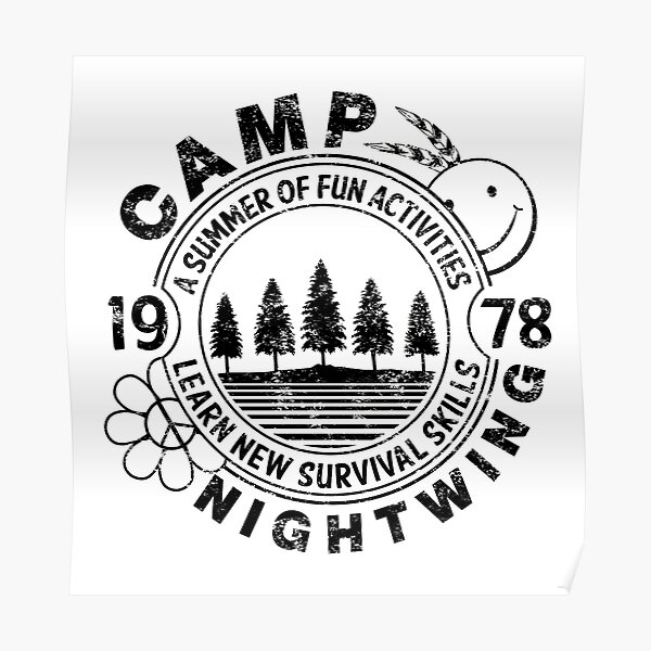 "Camp Nightwing White (1978)" Poster for Sale by Ottakars | Redbubble