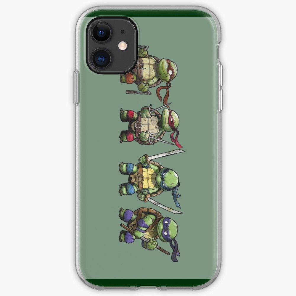 "TMNT" iPhone Case for Sale by GrizzlyJerr | Redbubble