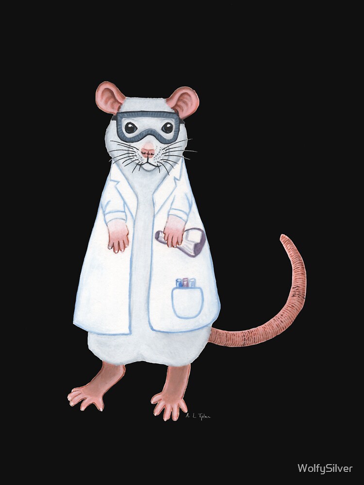 "Lab Rat" T-shirt for Sale by WolfySilver | Redbubble | lab rat t ...