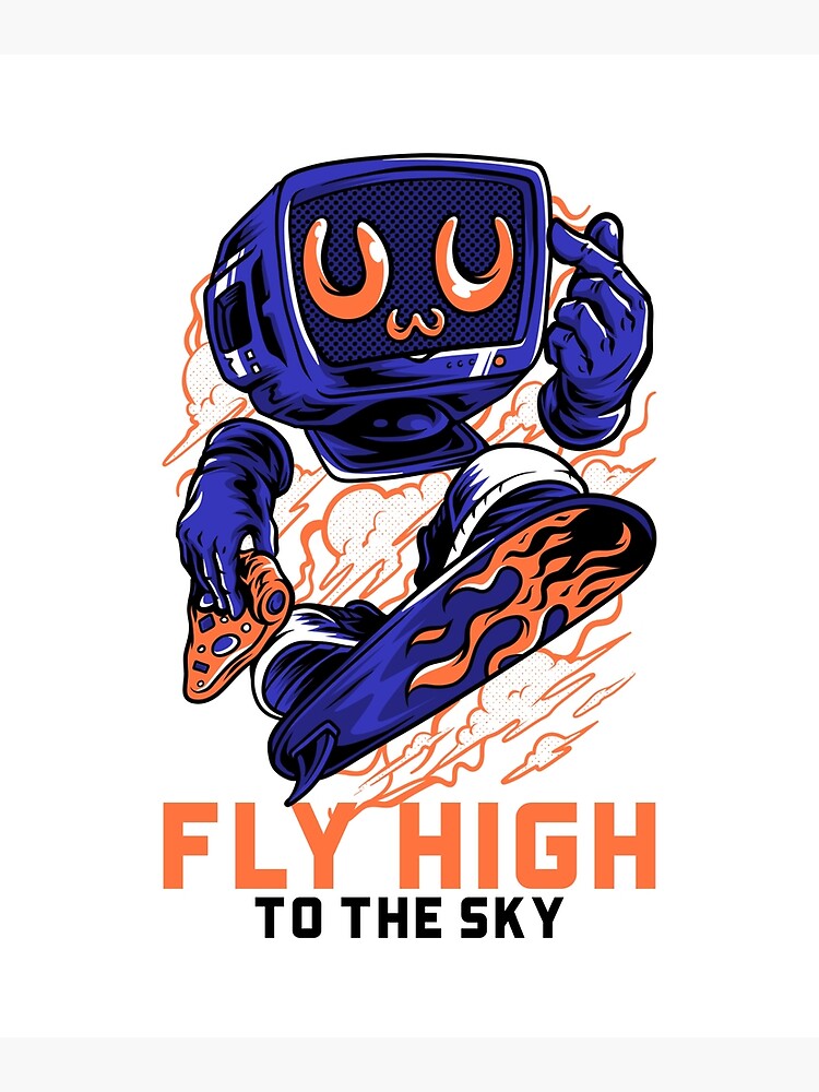 "Fly High Urban Themed Streetwear" Poster for Sale by Storopia | Redbubble