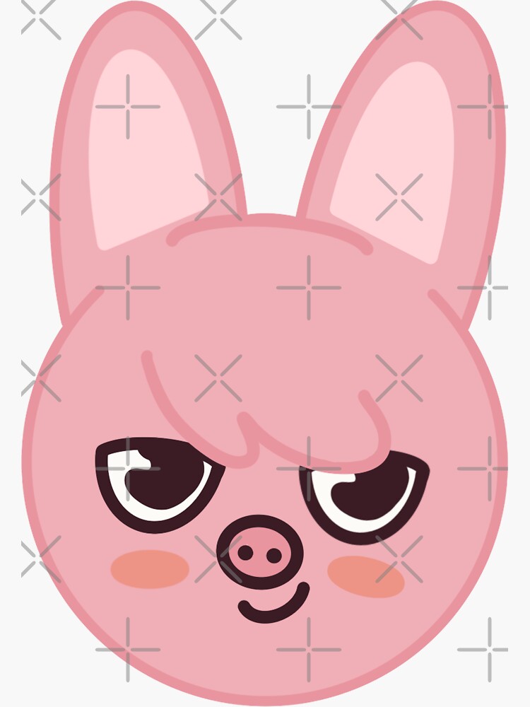 "Dwaekki Changbin Stray Kids Skzoo" Sticker for Sale by euphoriaforest ...