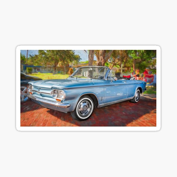 "1962 Chevrolet Corvair Monza Convertible " Sticker for Sale by ...