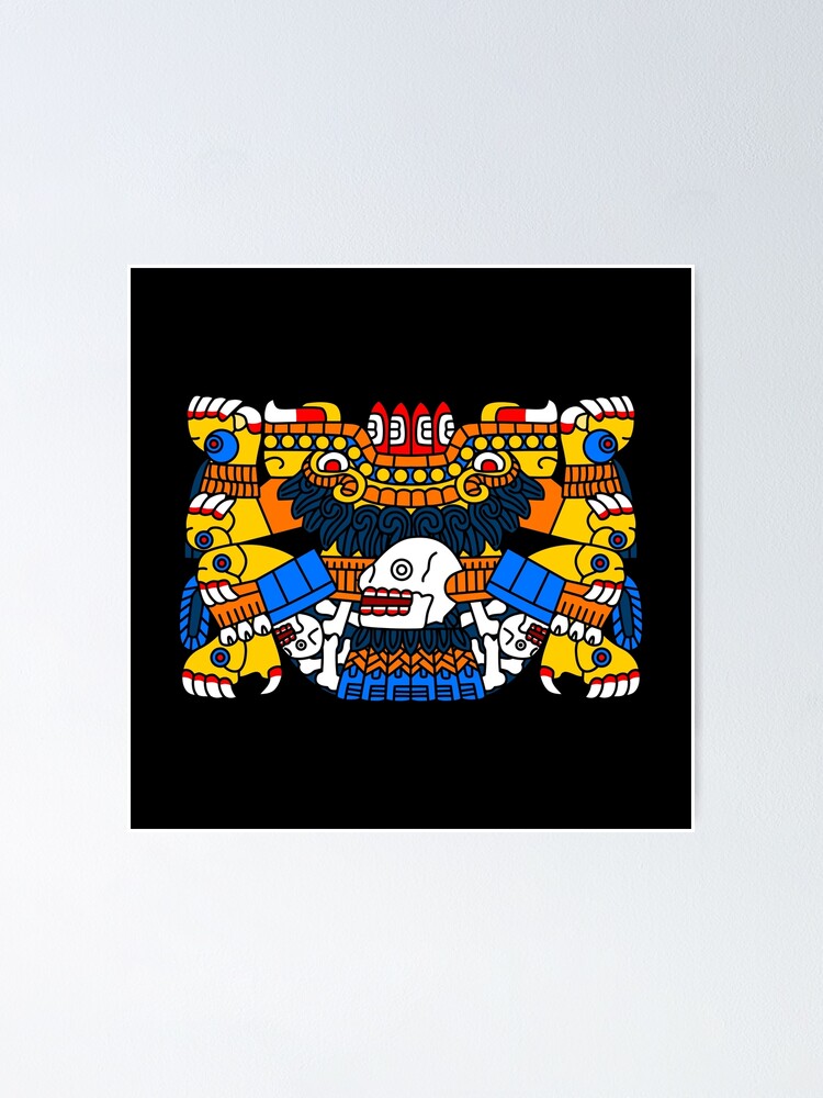 "Aztec Deity Tlaltecuhtli, God of Earth." Poster by YourTextBook ...