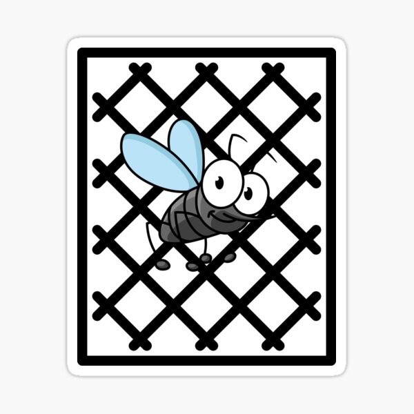 "Cute Mosquito net" Sticker by Light79 | Redbubble