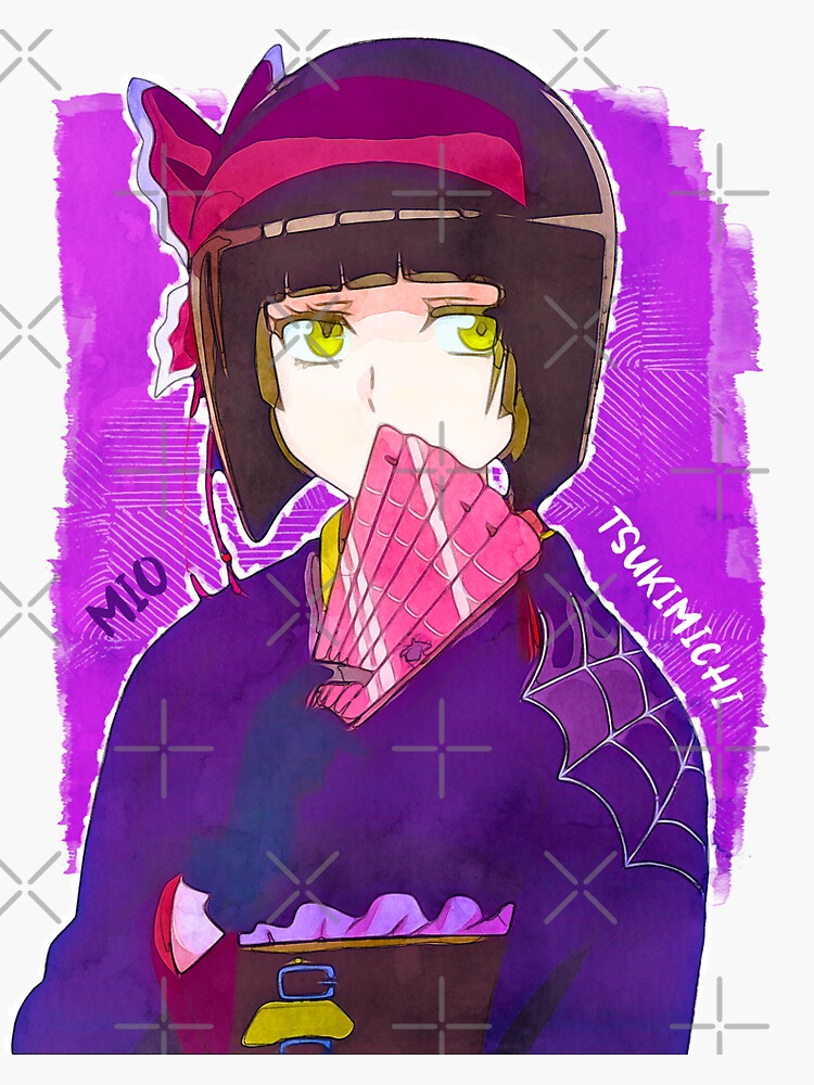 "Tsukimichi: Moonlight Fantasy Mio Painted" Sticker for Sale by ...