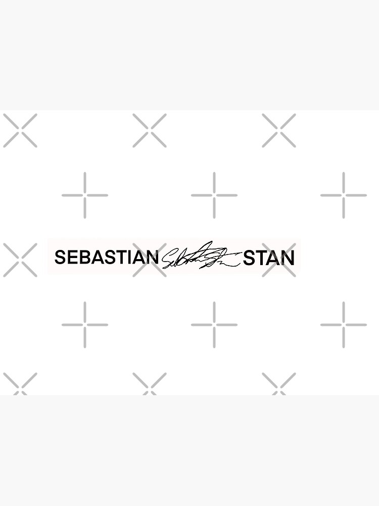 "Sebastian Stan signature " Art Print by RagnorokAndRoll | Redbubble