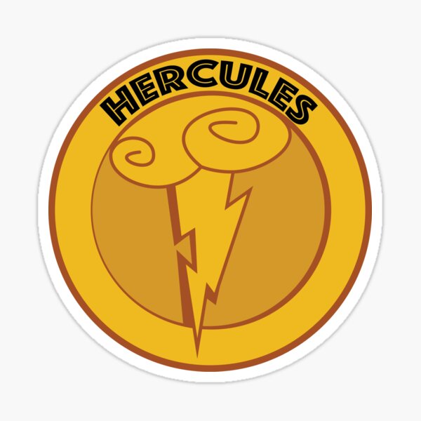 "Hercules Symbol of the Gods" Sticker for Sale by Simply-Finns | Redbubble