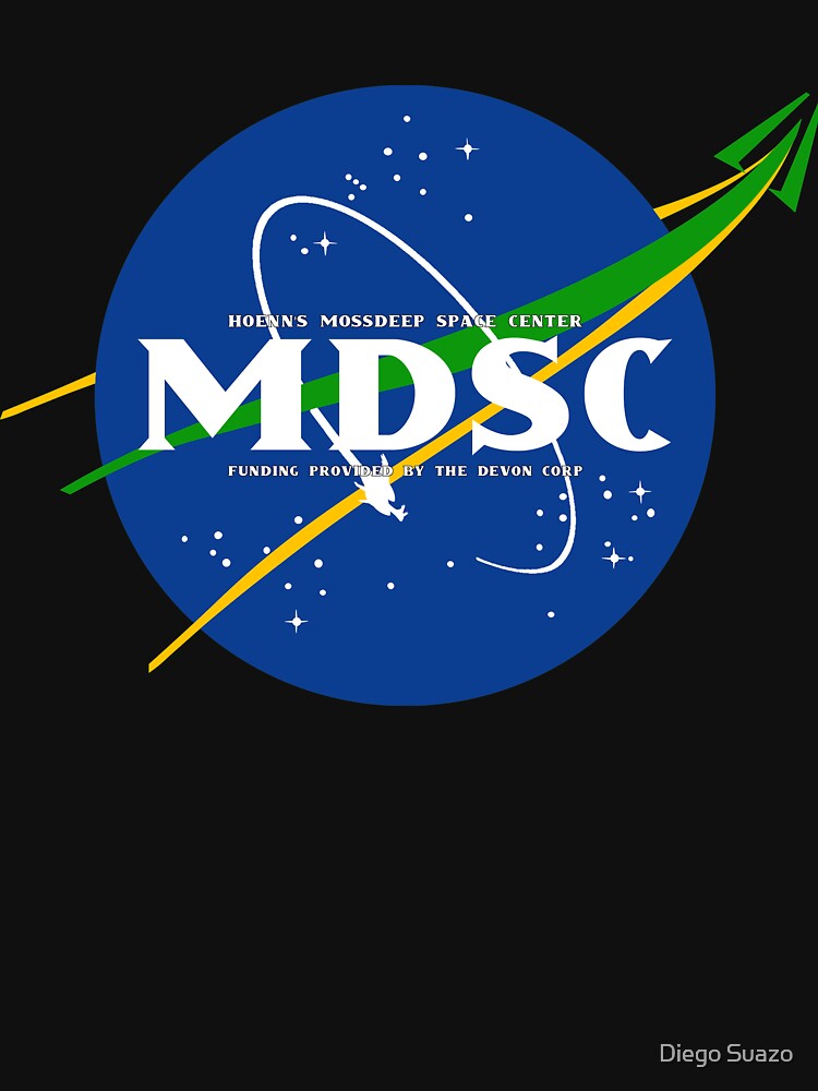 "Mossdeep Space Center Logo" T-shirt for Sale by dsuazo | Redbubble ...