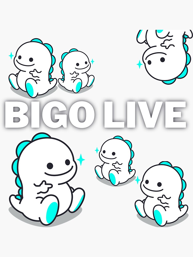 "BIGO LIVE GANG GANG" Sticker for Sale by YKTFVCLOTH | Redbubble