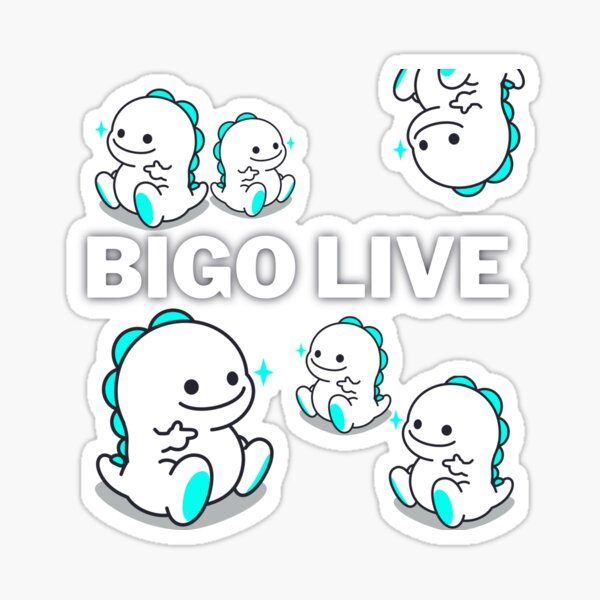 "BIGO LIVE GANG GANG" Sticker for Sale by YKTFVCLOTH | Redbubble