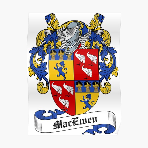 "MacEwen " Poster for Sale by HaroldHeraldry | Redbubble
