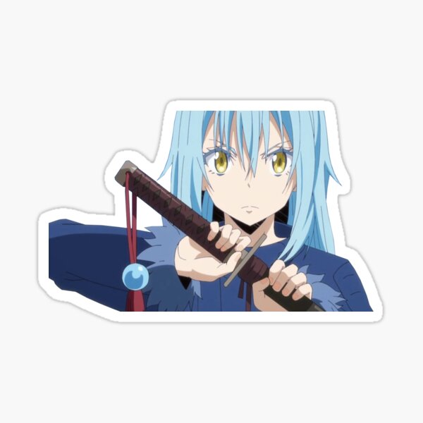 "Rimuru Tempest" Sticker for Sale by kawaiicrossing | Redbubble