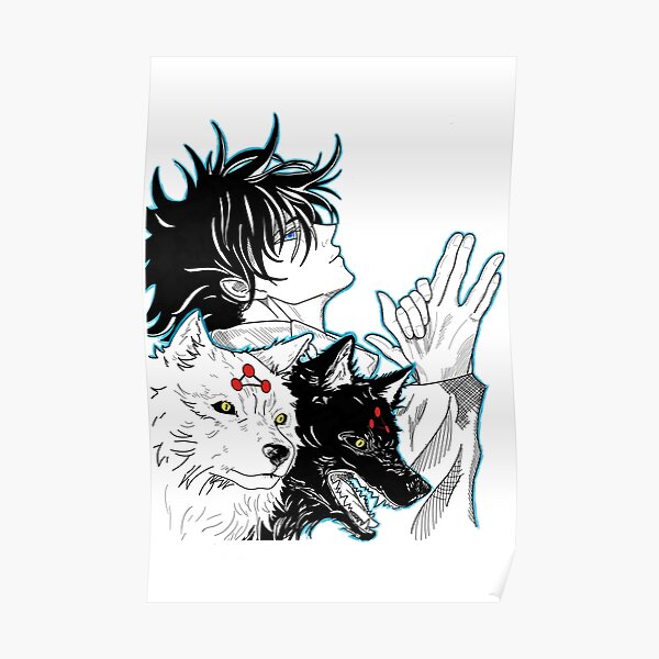 "Jujutsu Kaisen Megumi" Poster for Sale by Kawaii-Ninja | Redbubble