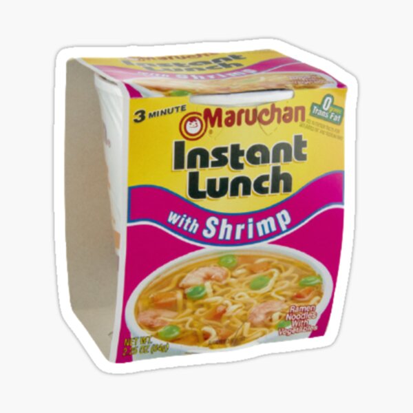 "Maruchan" Sticker for Sale by Cesia14 | Redbubble