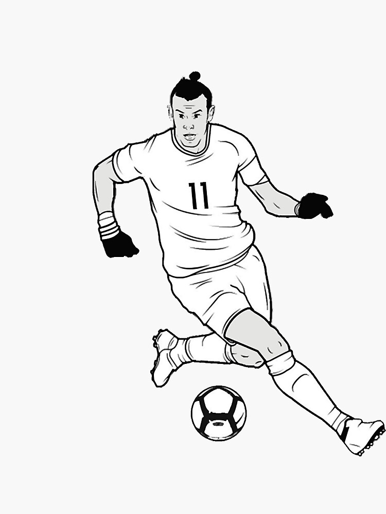"Gareth Bale " Sticker by thaciasch | Redbubble
