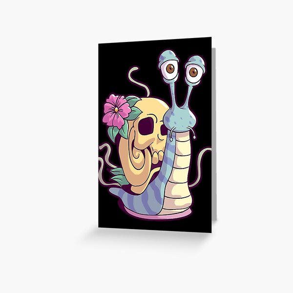 "Creepy Snail Skull Pastel Goth Cute Creepy Snail Skull Kawaii Menhera ...