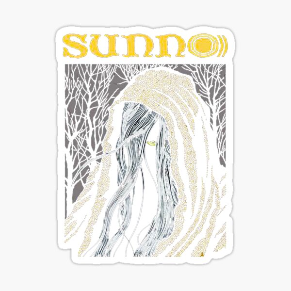 "Sunn 1 O))) bess selling >> trending sunn band" Sticker for Sale by ...
