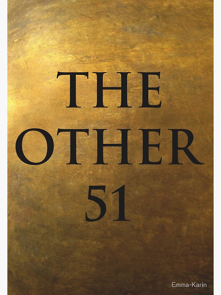 "Hamilton - The other 51" Poster for Sale by Emma-Karin | Redbubble