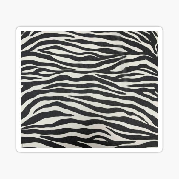 "Zebra animal lines" Sticker by Achmarry | Redbubble