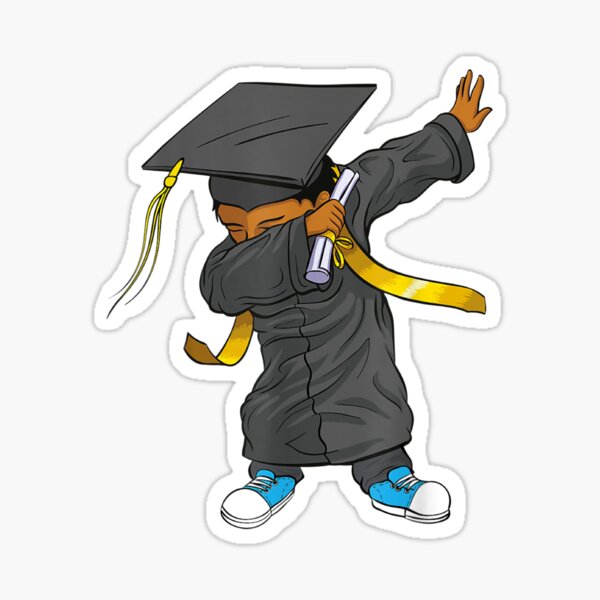 "Dabbing Graduation Class Funny " Sticker for Sale by BanDicker | Redbubble