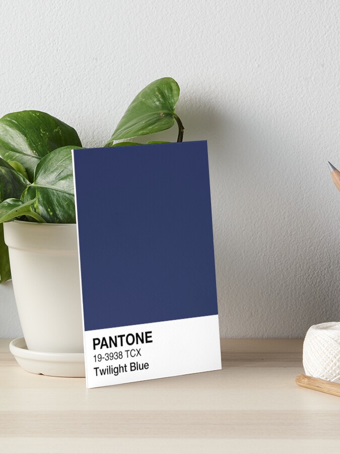 "Pantone Twilight Blue" Art Board Print for Sale by Mushroom-Gorge ...