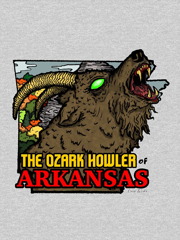 "The Ozark Howler of Arkansas Legendary Cryptid Creature" T-shirt for ...