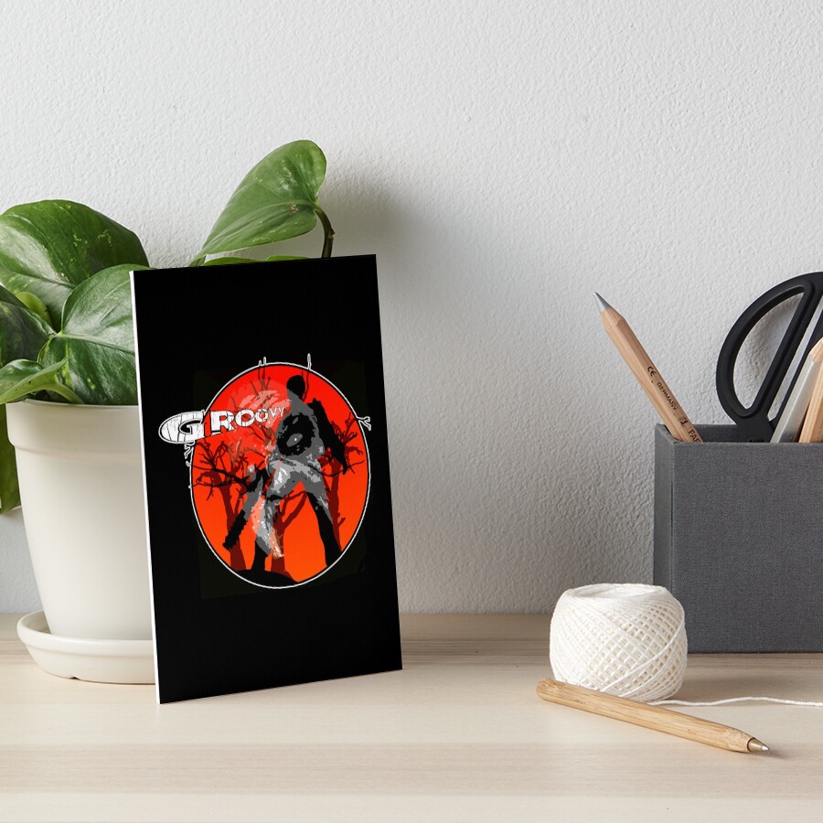 "Evil Dead - Groovy. " Art Board Print for Sale by nevangelist | Redbubble
