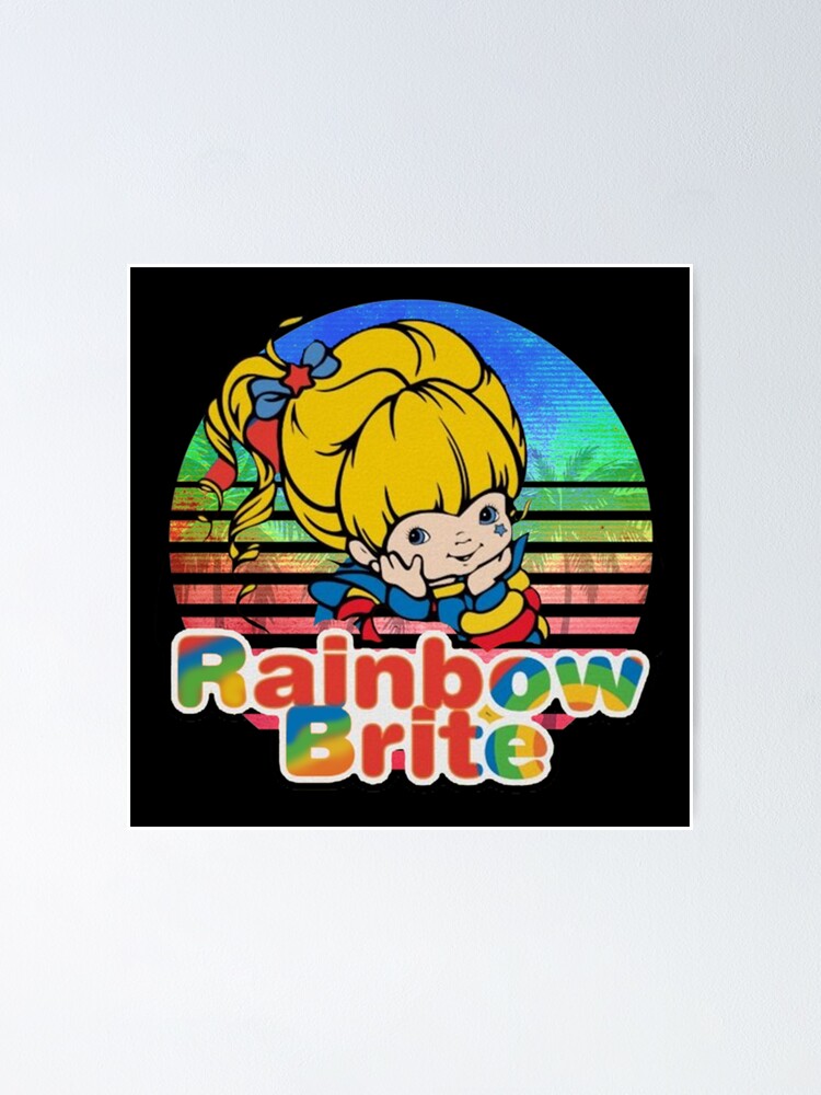 "Vintage RainBowzz Briteez 80s" Poster by trevorhvofarm | Redbubble