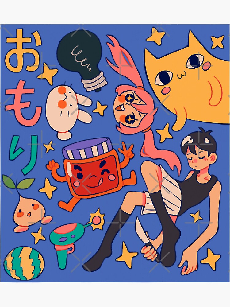 "OMORI" Sticker for Sale by SharonForester | Redbubble