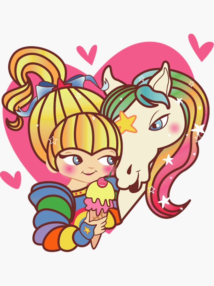 "RainBowzz Briteez and Friend" Sticker for Sale by trevorhvofarm ...